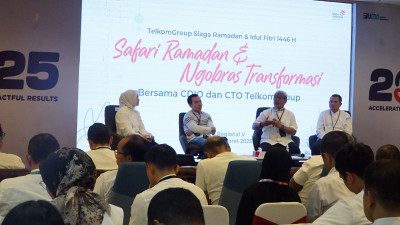 CDIO dan CITO Telkomgroup Ngobras Transformasi Bersama Karyawan