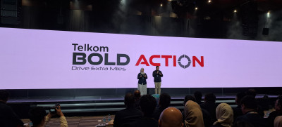 Peluncuran Logo BOLD ACTION Dalam Acara Telkom Click 2025