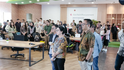 Kunjungi DBT, CEO Enterprise Business dan CIDO TelkomGroup Pantau