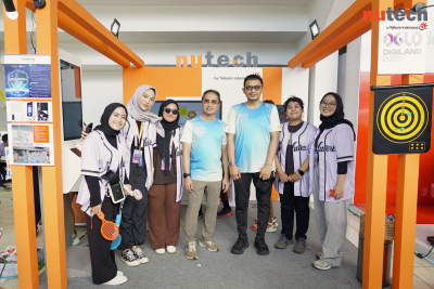 Nutech Gelar Booth di Digiland 2025: Teknologi Bertemu Antusiasme